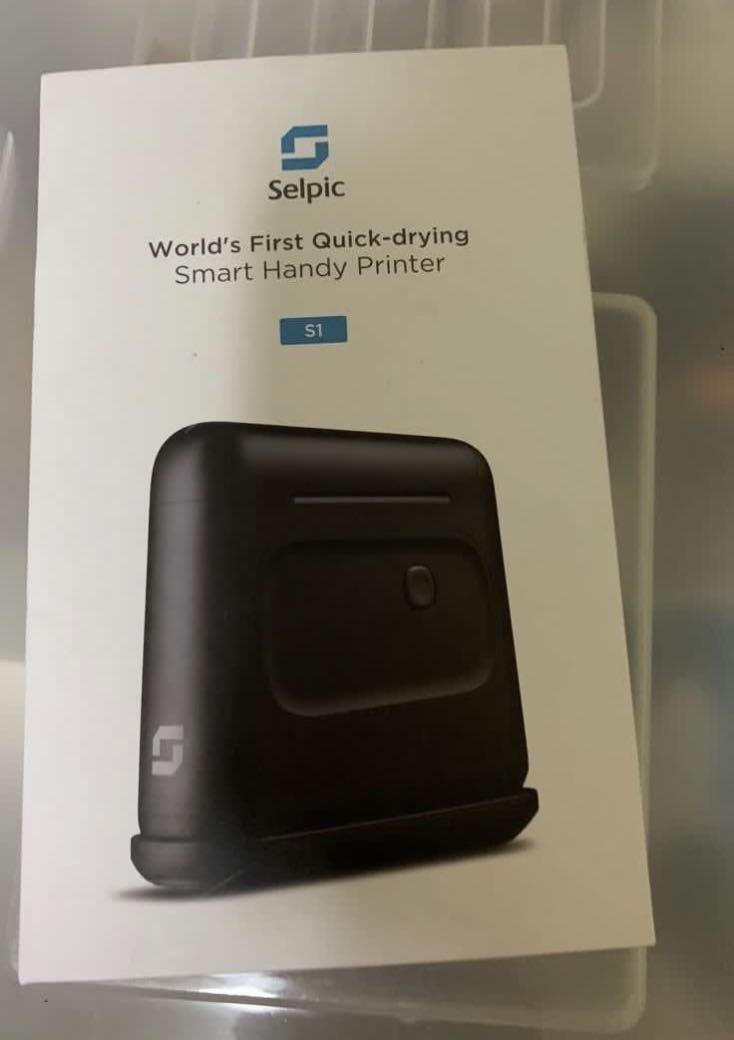 BNIB Selpic S1 Handy portable printer, Computers & Tech, Printers ...