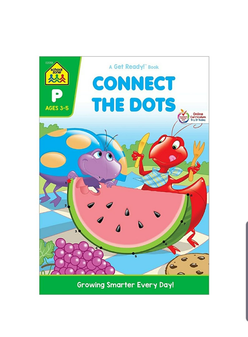 Connect The Dots Activity Book, Hobbies & Toys, Books & Magazines ...