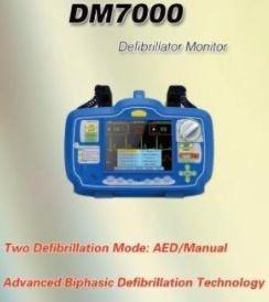 Defibrillator 3 in 1 AED, Defib, ECG with Screen DM7000, Health ...