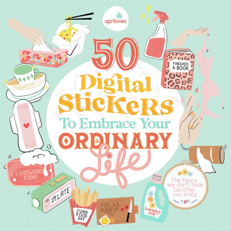 Digital Planner Stickers – Ordinary Everyday Life | GoodNotes Stickers ...