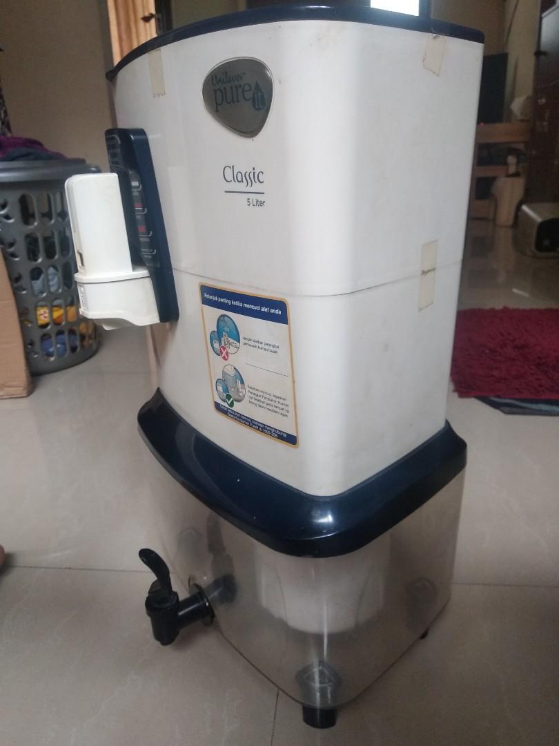 Dispenser - Pure it 5 liter, Perabotan Rumah di Carousell