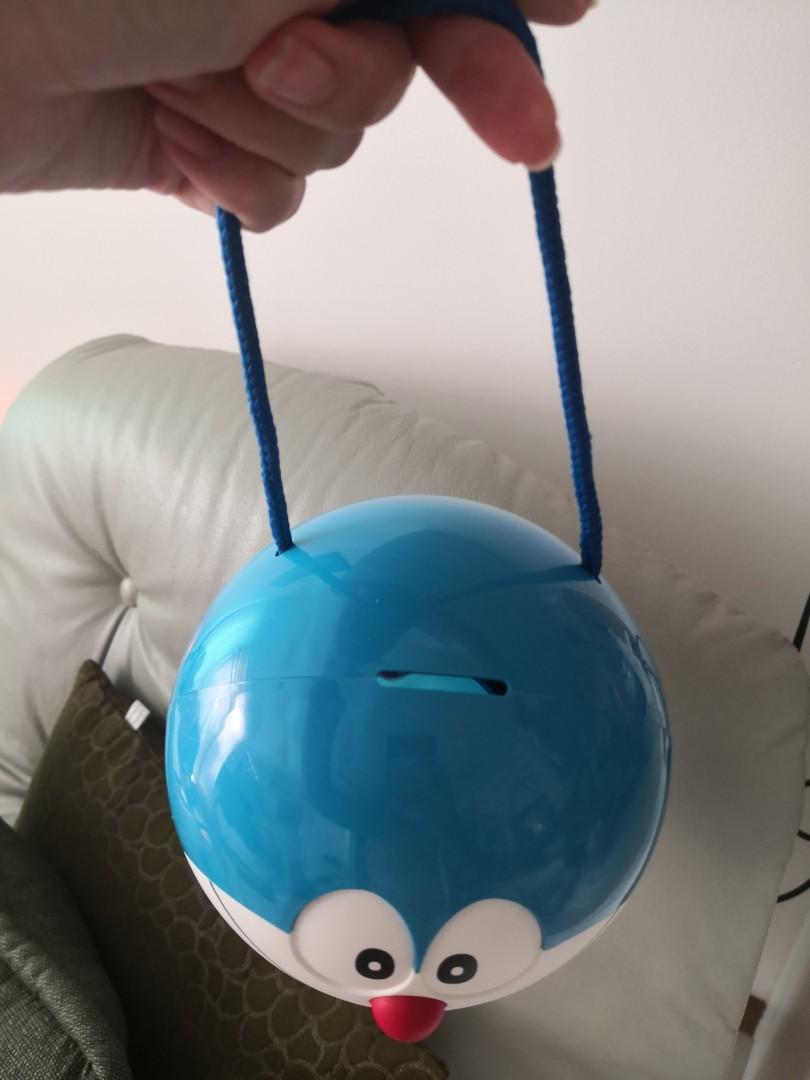 Doraemon coin bank / box, Everything Else on Carousell