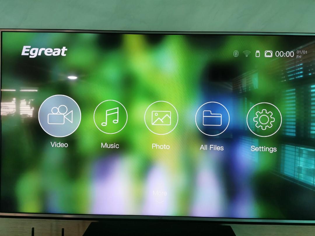 Egreat A10 Pro UHD 4K media player, TV & Home Appliances, TV ...