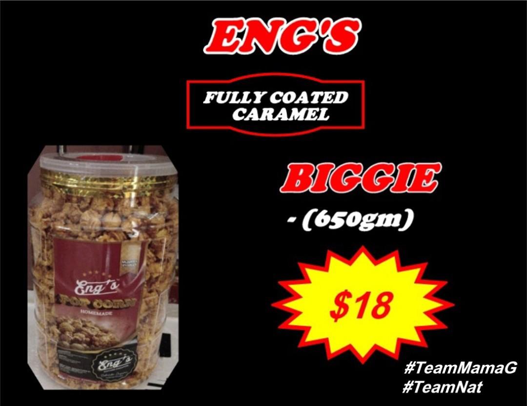 Eng's Caramel Popcorn, Food & Drinks, Packaged & Instant Food on Carousell