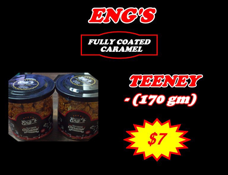 Eng's Caramel Popcorn, Food & Drinks, Packaged & Instant Food on Carousell
