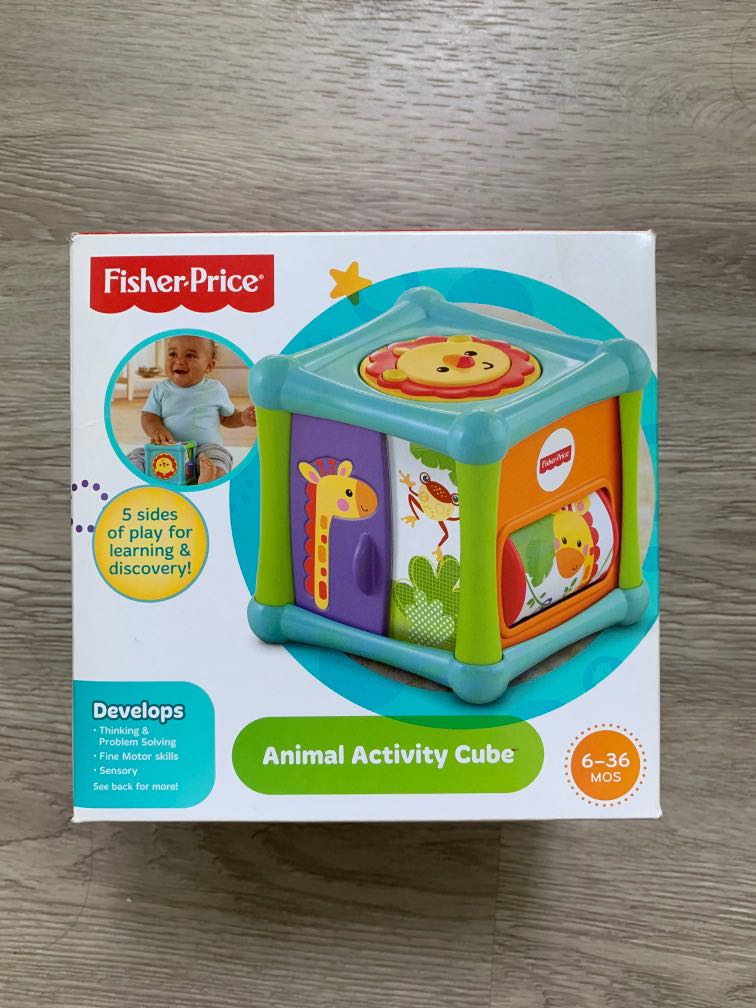 Fisher price Animal Activity Cube, Babies & Kids, Infant Playtime on ...
