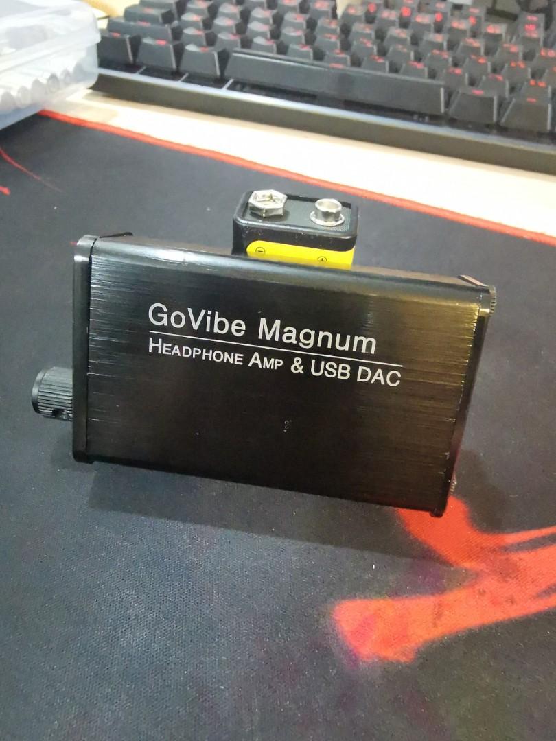 Govibe Magnum Headphone Amp and USB Dac, Audio, Other Audio Equipment ...