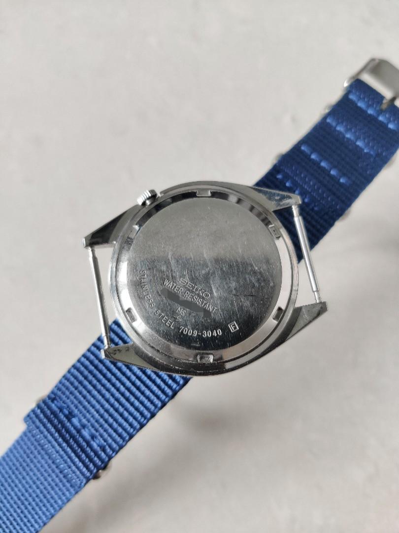 Grid Dial Seiko 7009-3040 from 1993, Luxury, Watches on Carousell