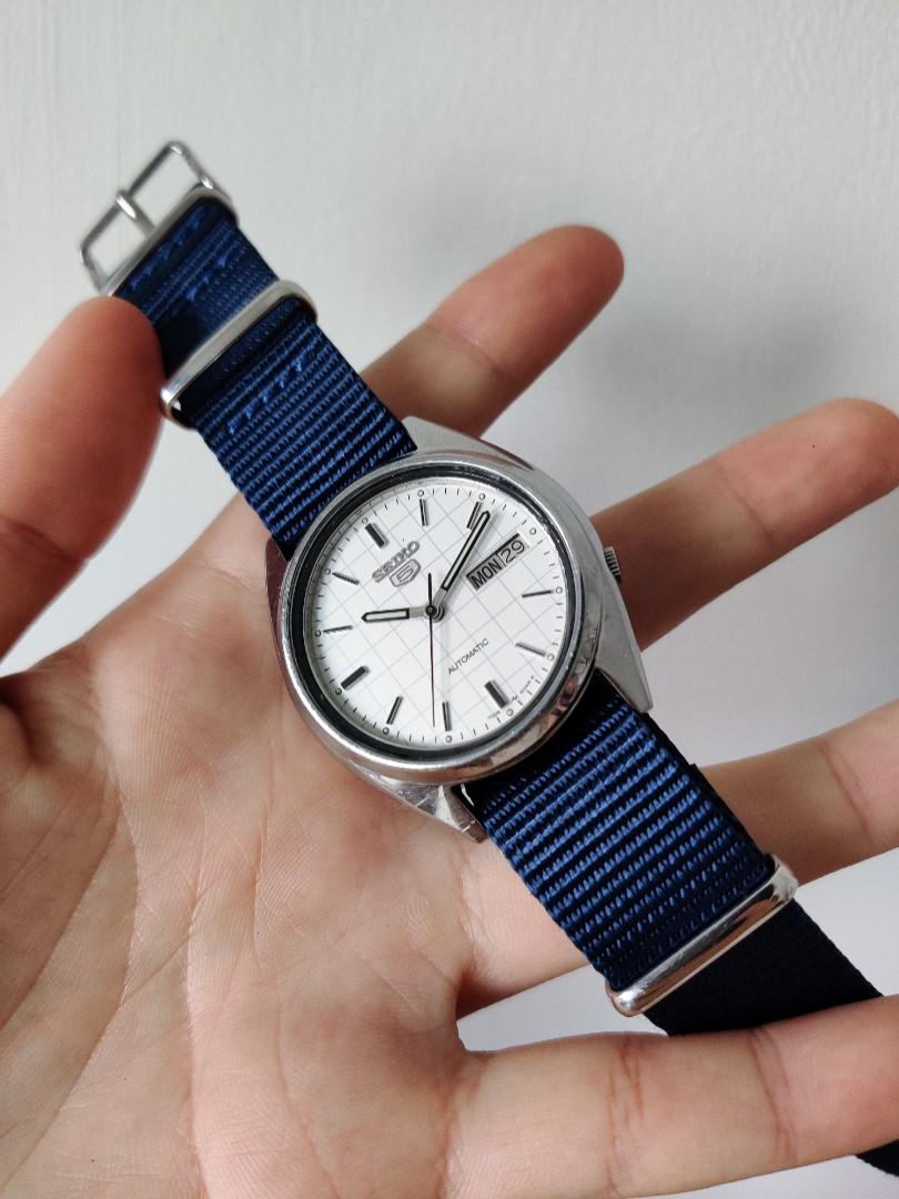 Grid Dial Seiko 7009-3040 from 1993, Luxury, Watches on Carousell