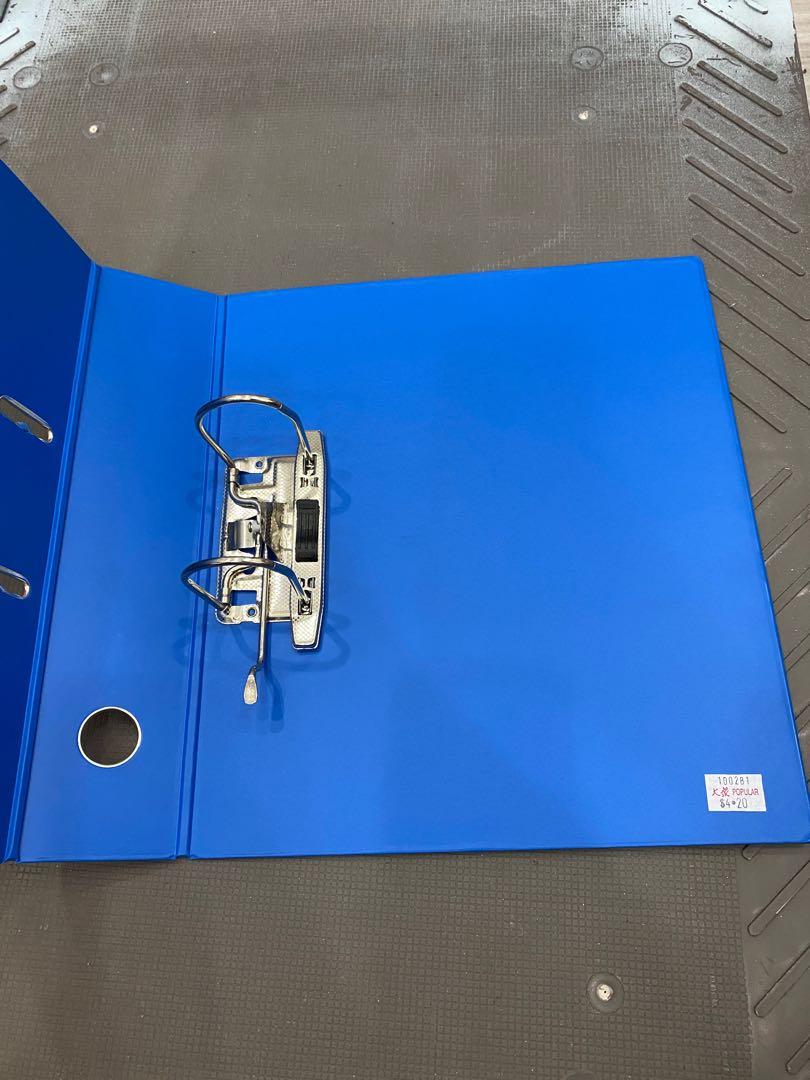 Set of 12 Hard folders for A4 size papers, Hobbies & Toys, Stationery ...