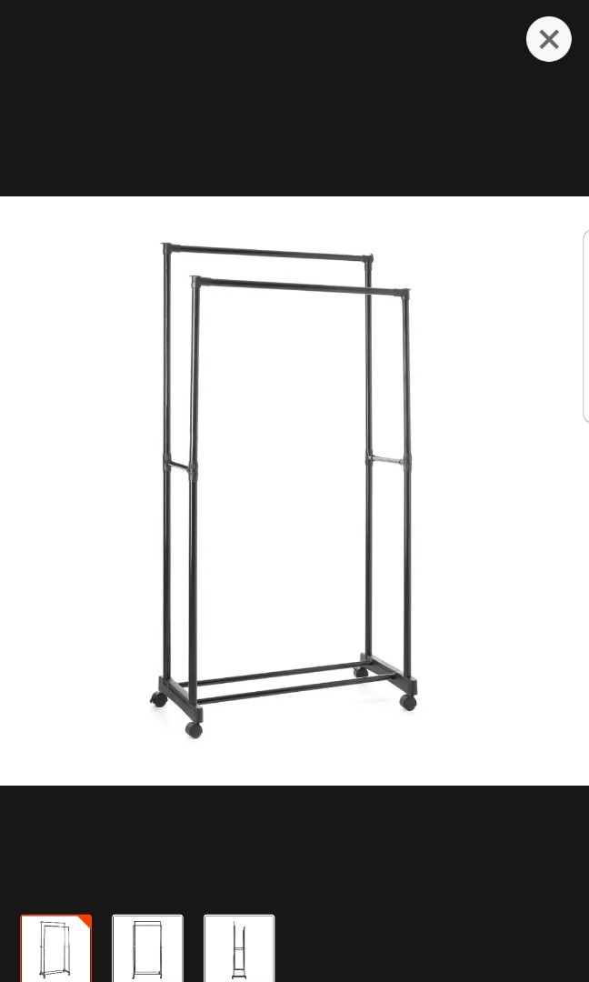 Hosh double Garment and Storage/Shoe Rack, Furniture & Home Living ...