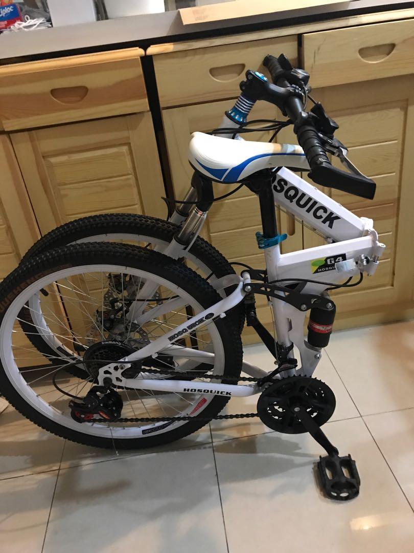 Hosquick 24" Foldable Mountain Bike, Sports Equipment, Bicycles & Parts ...