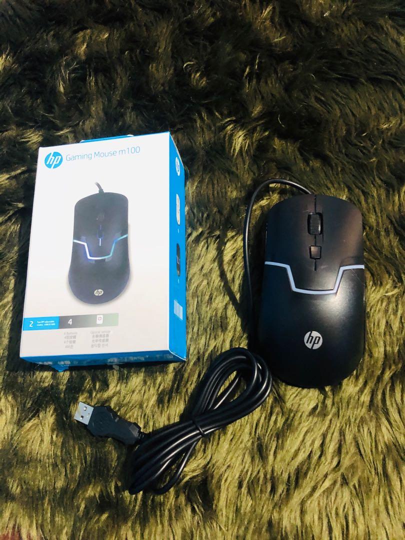 Hp Gaming Mouse m100, Computers & Tech, Parts & Accessories, Mouse ...