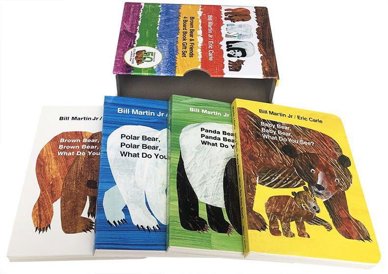 (Instock) BN Eric Carle Brown Bear & Friends Gift Set, Hobbies & Toys ...