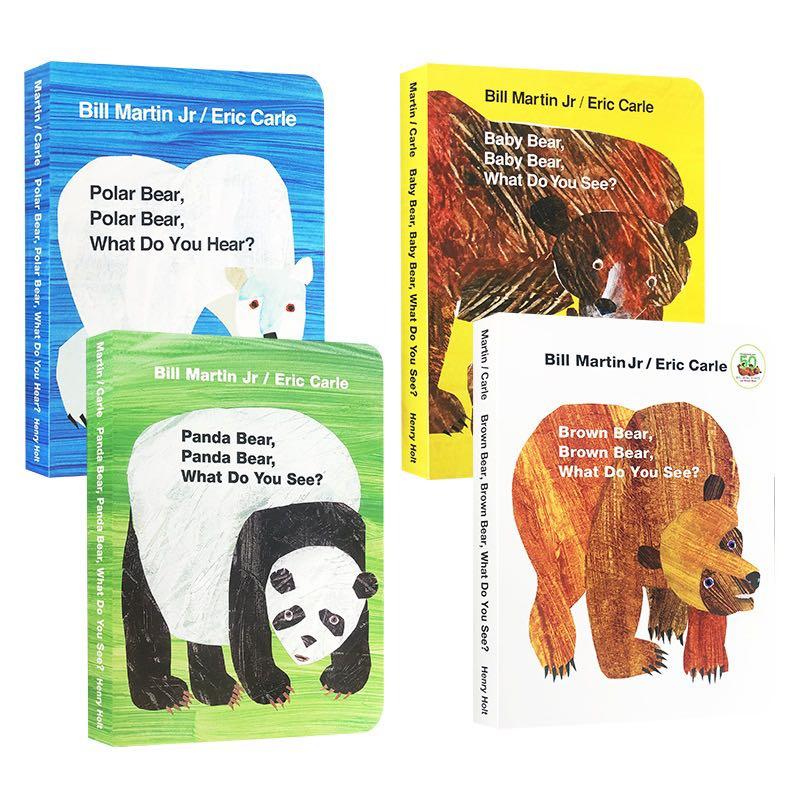 (Instock) BN Eric Carle Brown Bear & Friends Gift Set, Hobbies & Toys ...