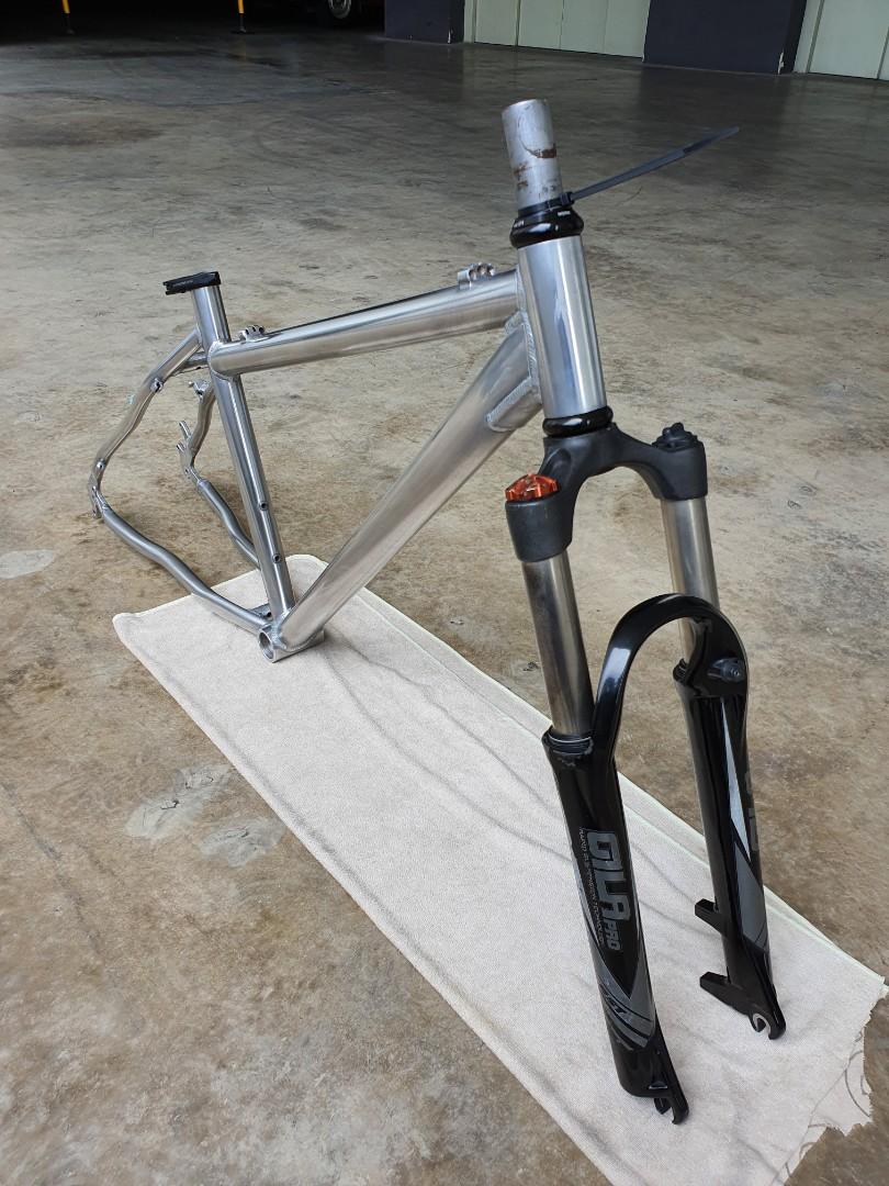26er K2 Zed Team 2001 Frame With RST Gila Pro 100mm Travel, Sports ...
