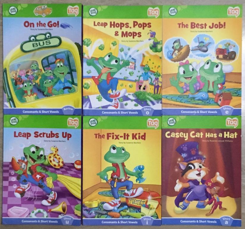 Leap Frog Consonants and Short Vowels Children Books, Hobbies & Toys ...