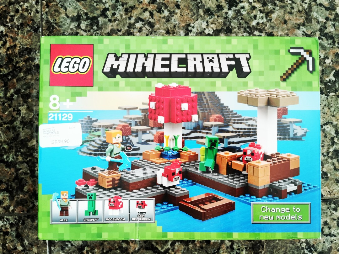 Lego mincraft the mushroom island, Hobbies & Toys, Toys & Games on ...
