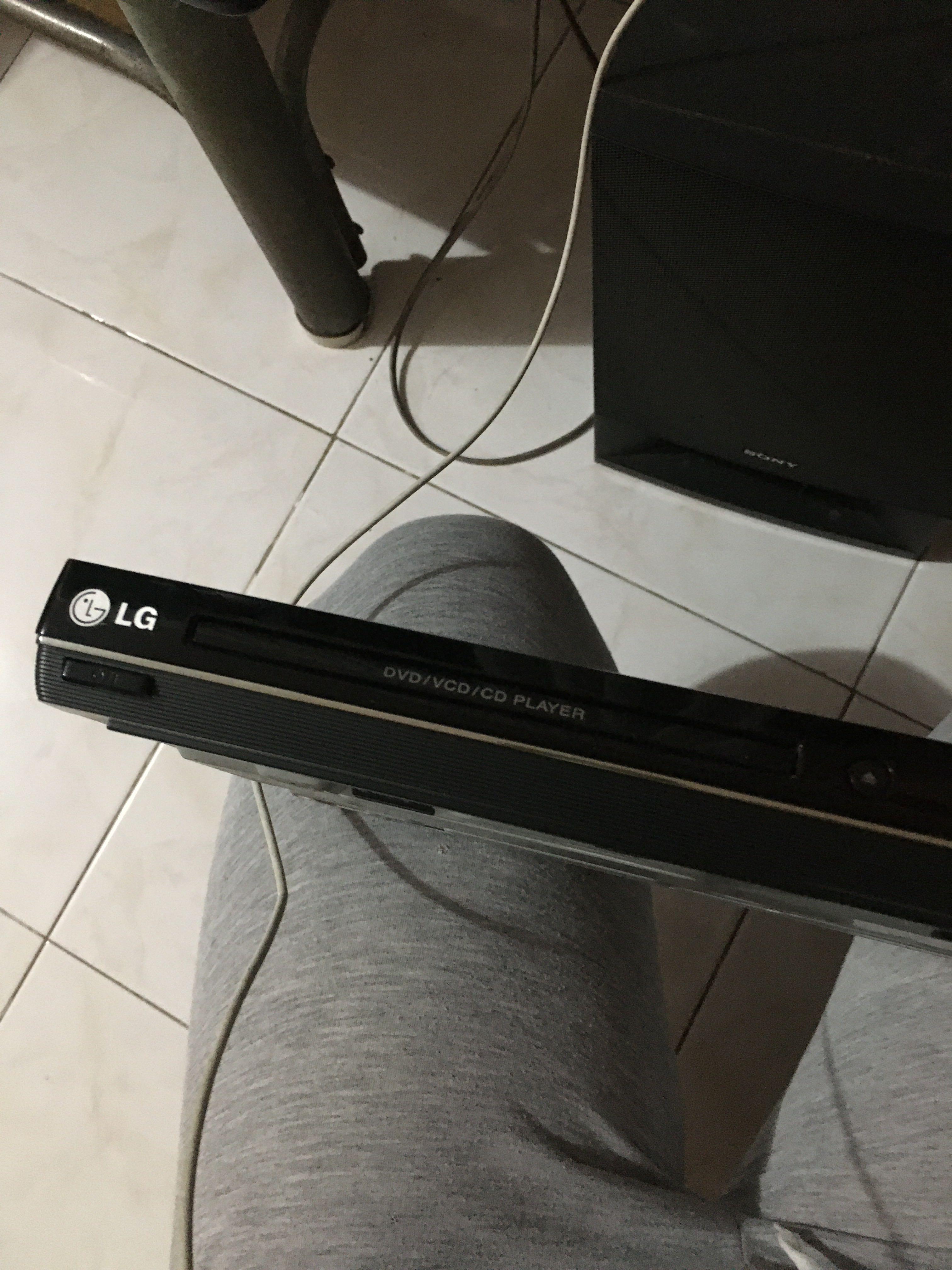 LG DVD/VCD/CD PLAYER, TV & Home Appliances, TV & Entertainment, Blu-Ray ...
