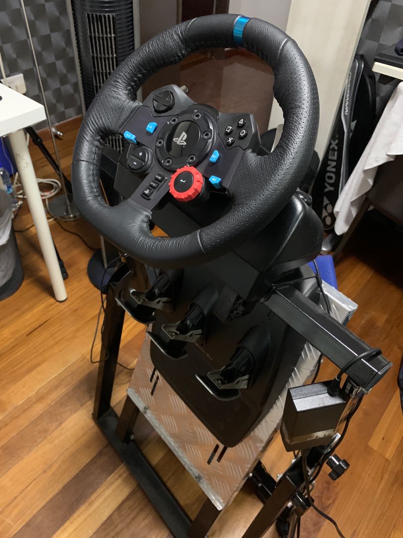 Logitech G29 with Next Level Racing stand, Toys & Games, Video Gaming ...