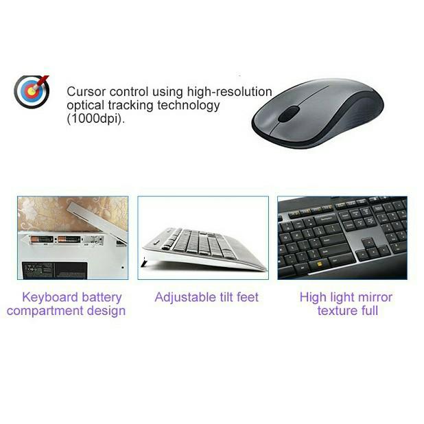 Logitech Wireless Keyboard Mk520 Computers And Tech Parts And Accessories Computer Keyboard On