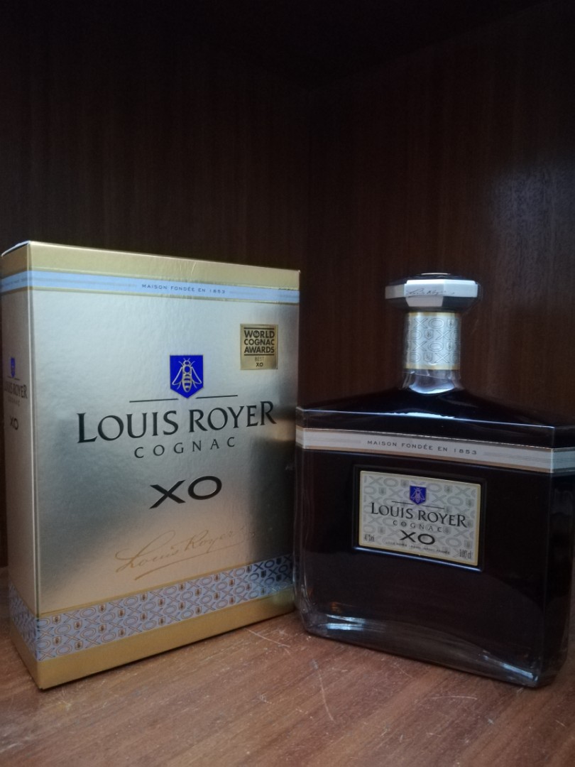 Louis Royer XO Cognac 100cl, Food & Drinks, Alcoholic Beverages on ...