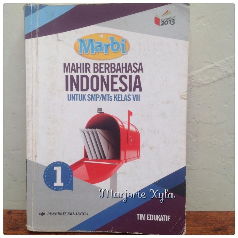 Marbi | Mahir Berbahasa Indonesia. kelas VII | Erlangga | Edisi 2016, Buku & Alat Tulis, Buku ...