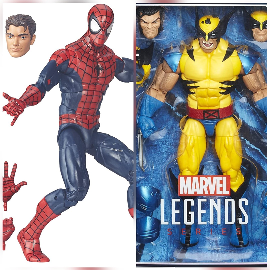 Marvel Legends 12 inch (30cm, 1/6 scale) action figures: Spider-man ...
