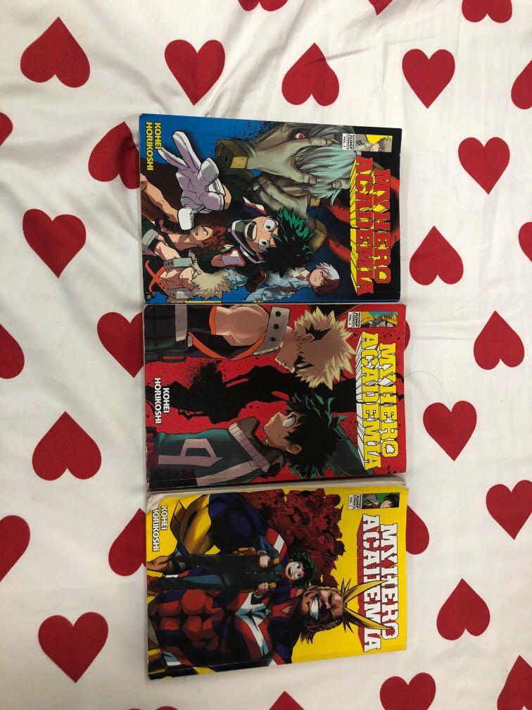 MHA books, Books & Stationery, Comics & Manga on Carousell