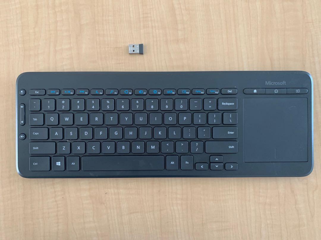 Microsoft Wireless Keyboard with Trackpad, Computers & Tech, Parts ...