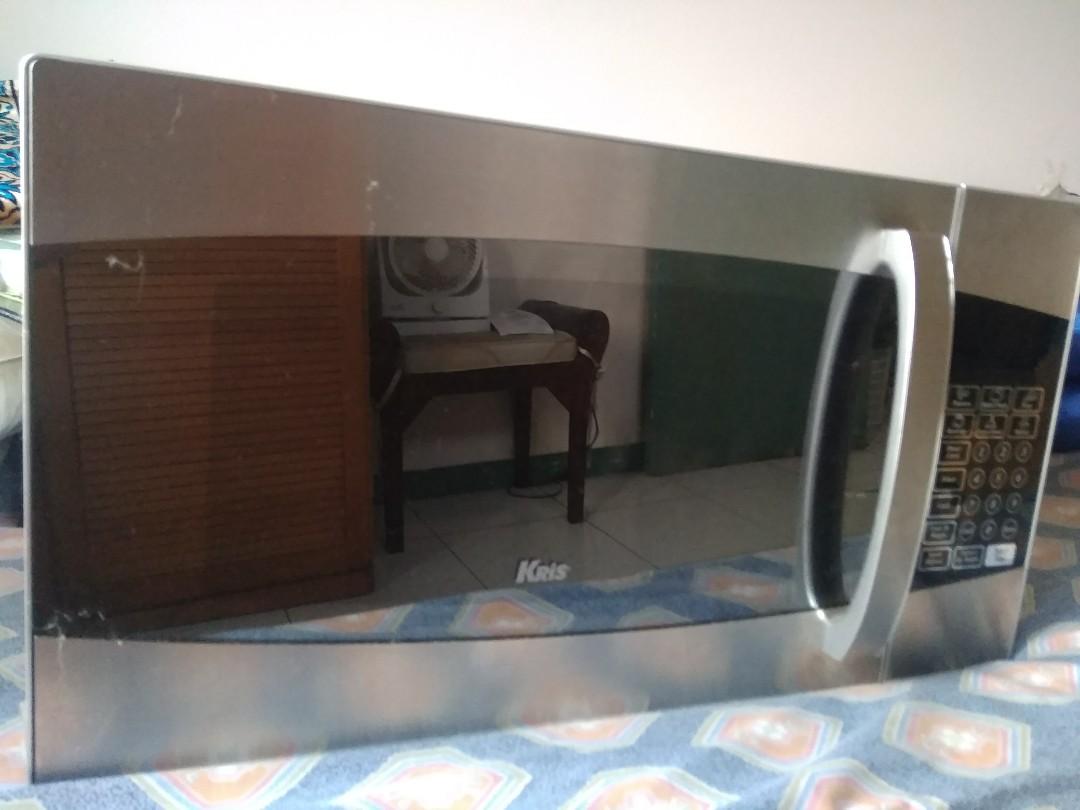 Microwave oven 23 L merk krisbow, Kitchen & Appliances di Carousell