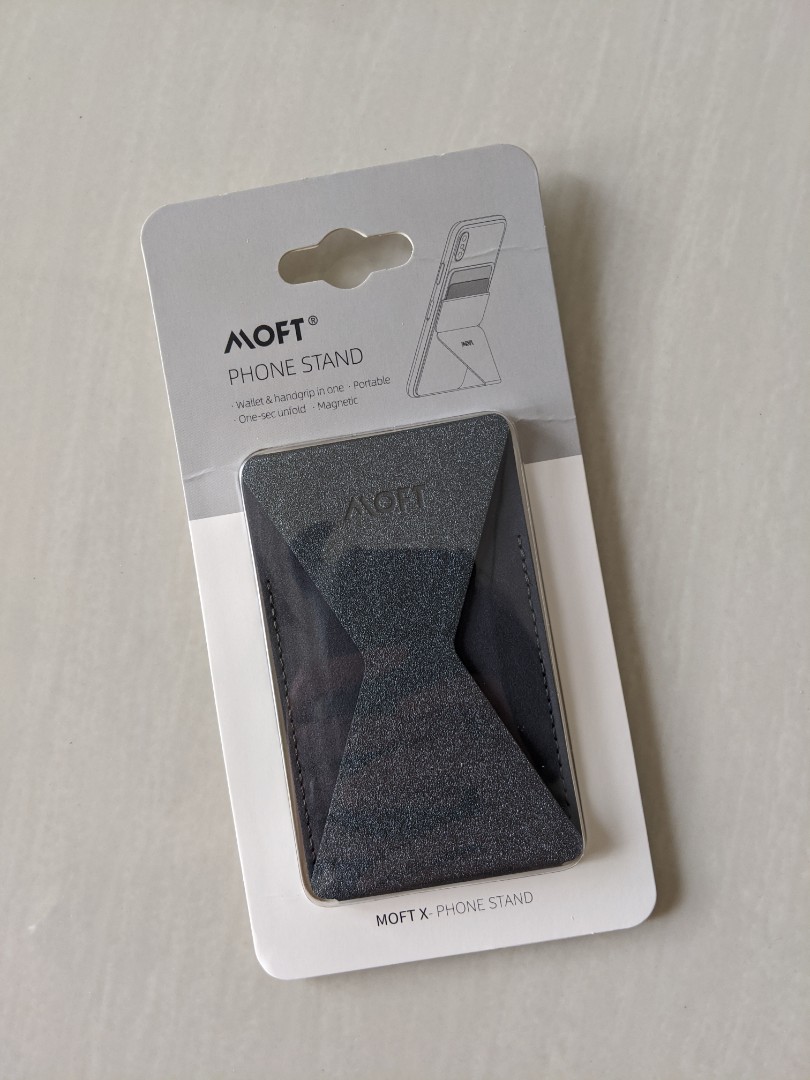 MOFT handphone stand with Card Holder, Mobile Phones & Gadgets, Mobile & Gadget Accessories ...