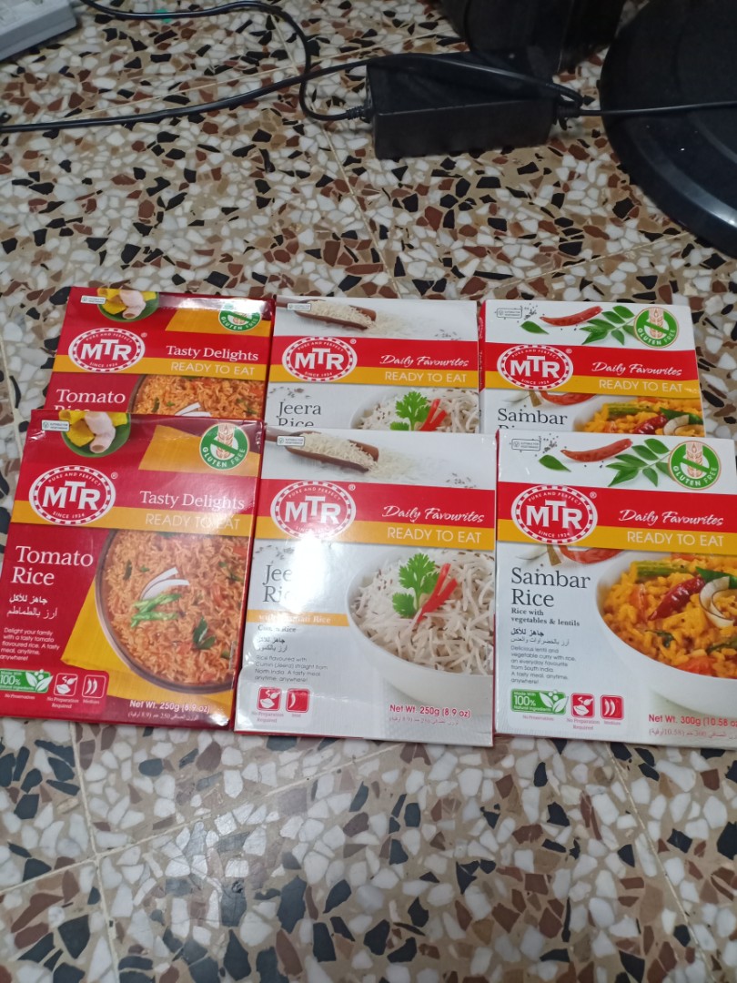 MTR ready to eat rice, Food & Drinks, Local Eats on Carousell