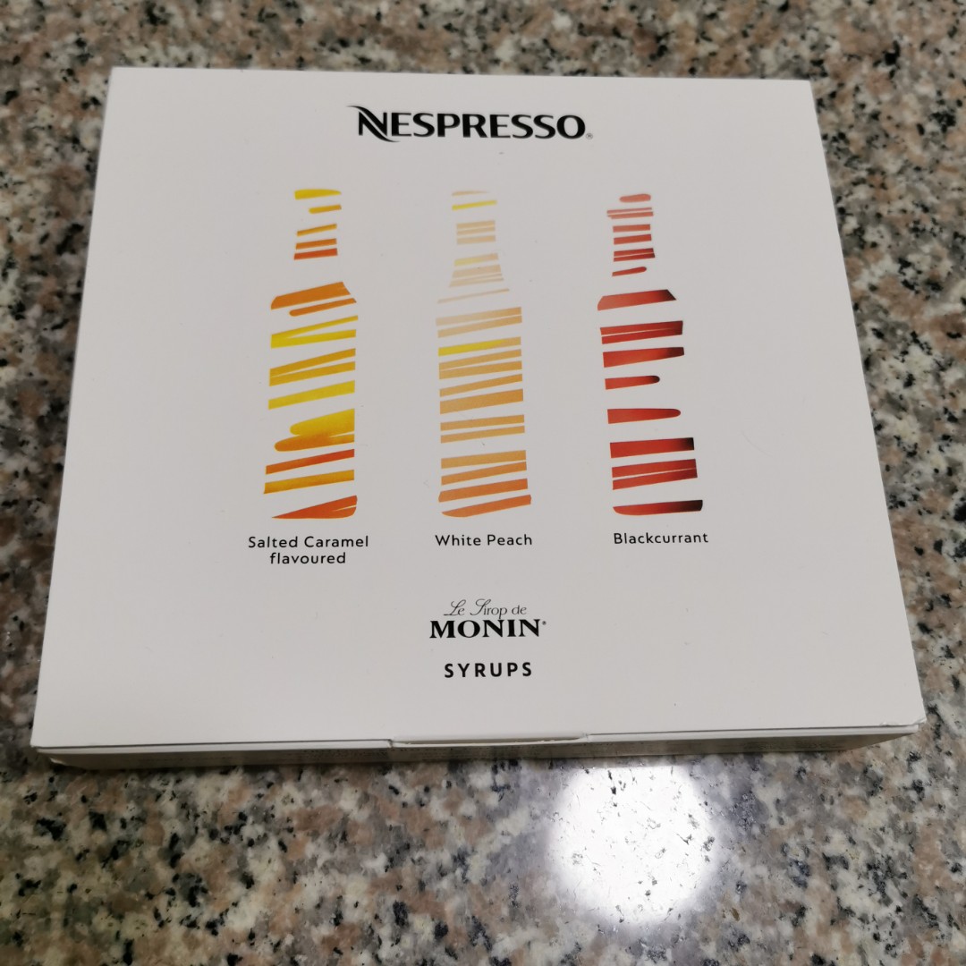 Nespresso monin limited edition syrup kit, Food & Drinks, Beverages on ...