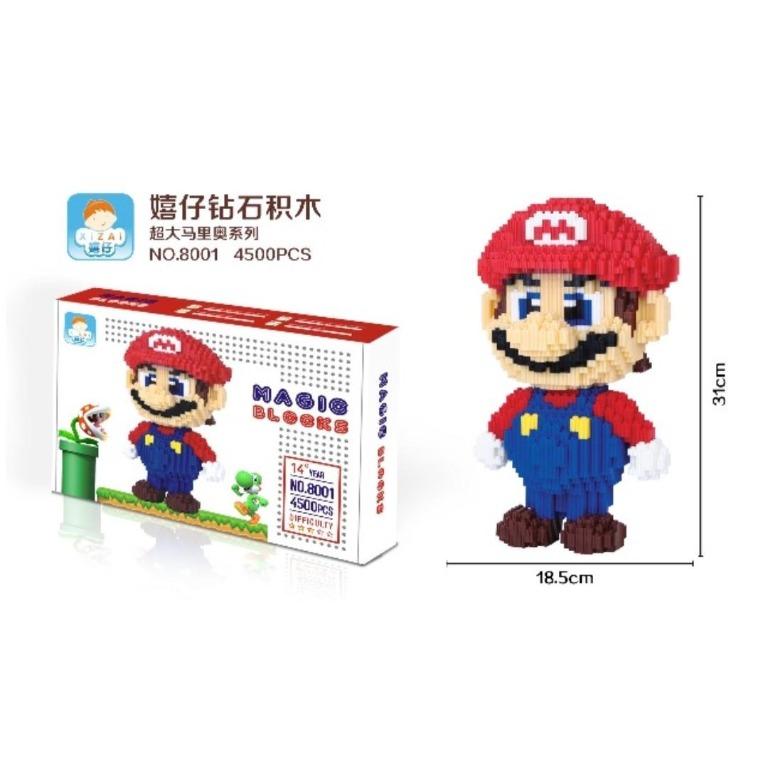 [IN STOCK] Giant Mario/Luigi Magic Block 31cm Height, Hobbies & Toys ...