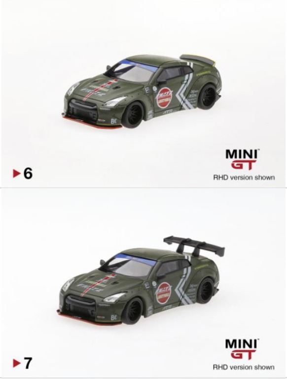 NEW Mini GT - GTR R35 Zero Fighter Special GT Wing, Hobbies & Toys ...