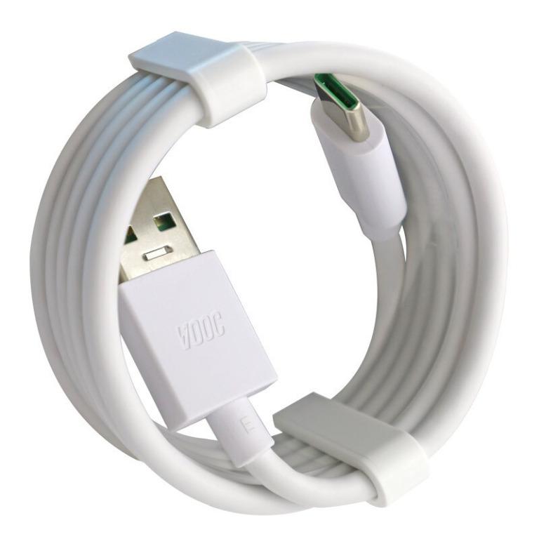 Oppo VOOC Flash Charge DL129 USB Type-C Data & Charge Cable, Mobile ...