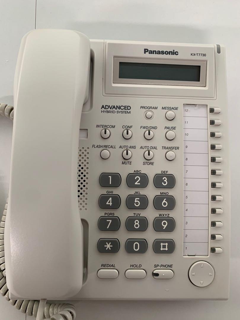 Panasonic Key Phones System TES824+4 phones, Electronics, Others on ...