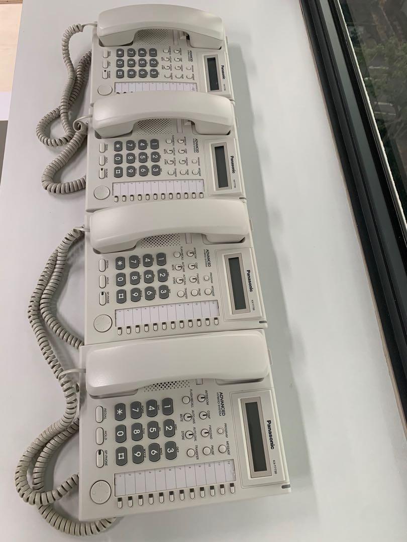 Panasonic Key Phones System TES824+4 phones, Electronics, Others on ...