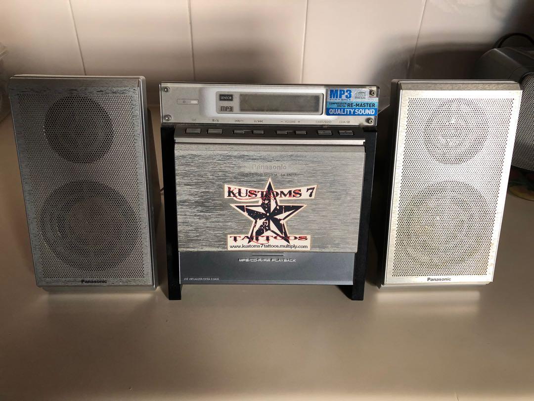 Panasonic Mini Hi Fi, Audio, Other Audio Equipment on Carousell