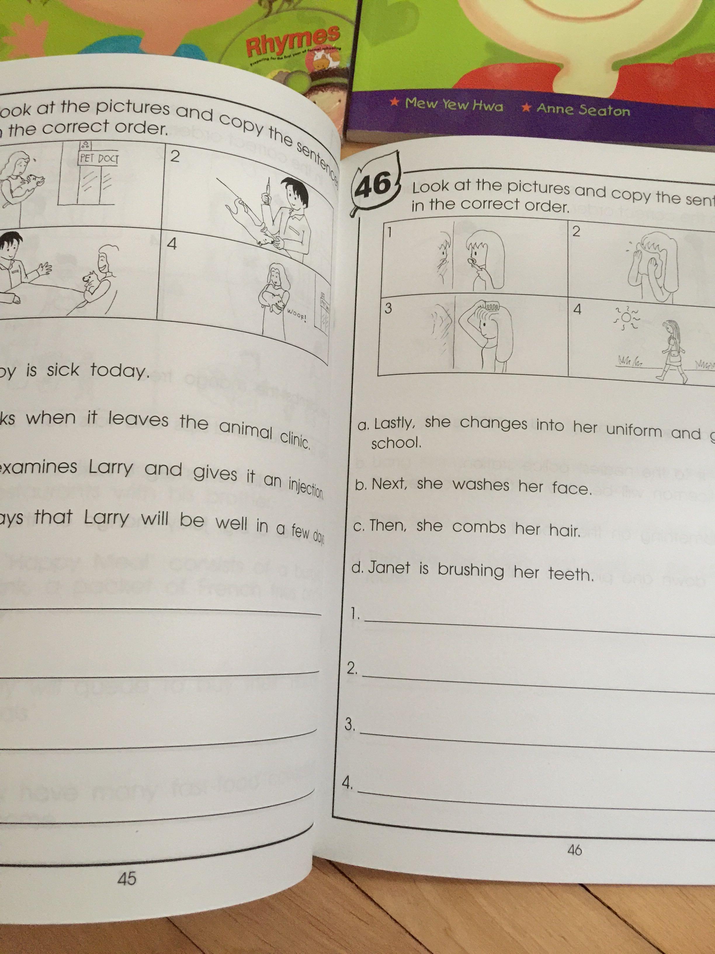 Preparing for Primary one Educational materials Kindergarten books ...