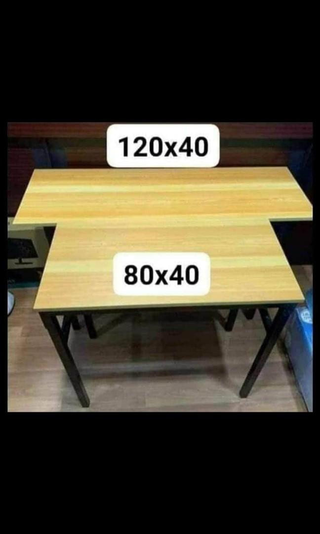 Restock! Study Office Home Desk Wooden Long Folding Table, Furniture ...