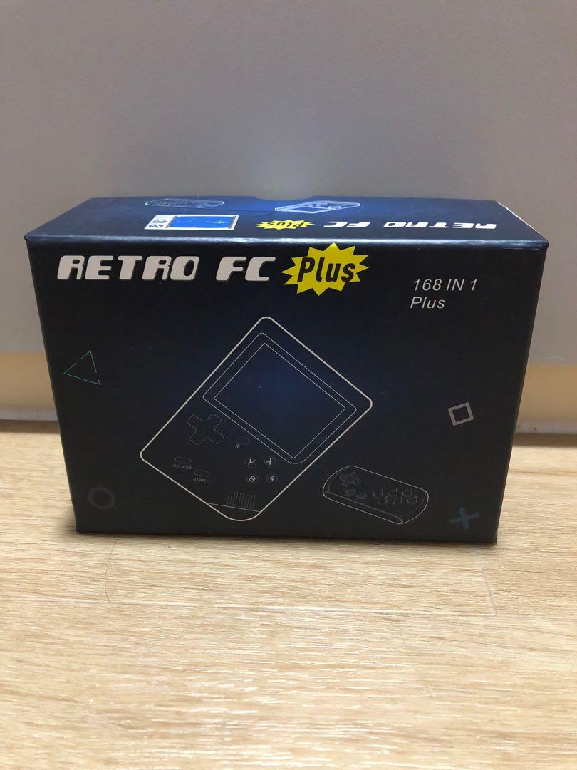 Retro Game Console in a Translucent Shell (168 games in 1), Toys ...
