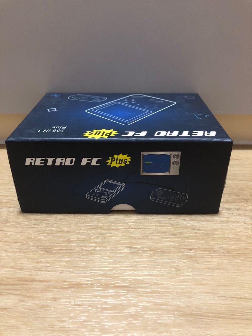 Retro Game Console in a Translucent Shell (168 games in 1), Toys ...