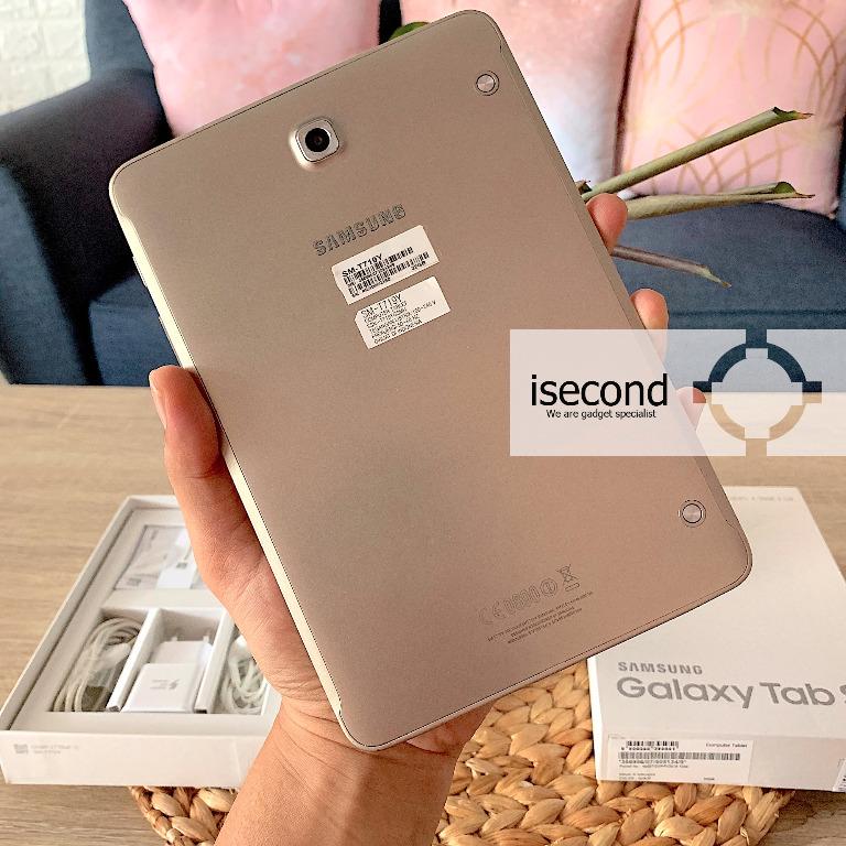 Samsung Galaxy Tab S2 8 Inch SM-T719Y Second Fullset Mulus, Telepon Seluler & Tablet, Tablet di ...
