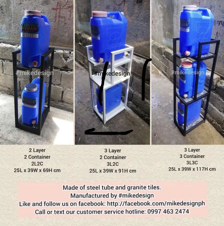 Heavy Duty Slim Water Rack Stand, TV & Home Appliances, Kitchen ...