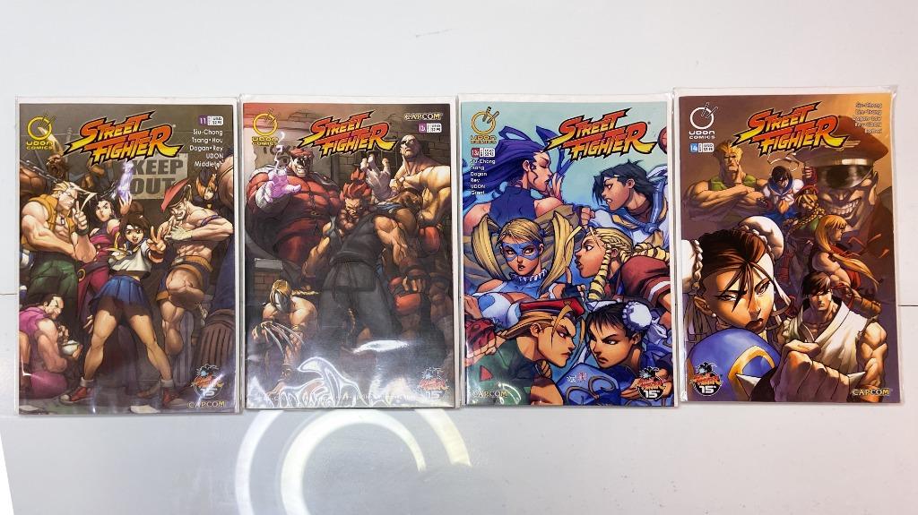 Street Fighter Comics (Udon) #1 to #14, Hobbies & Toys, Books ...