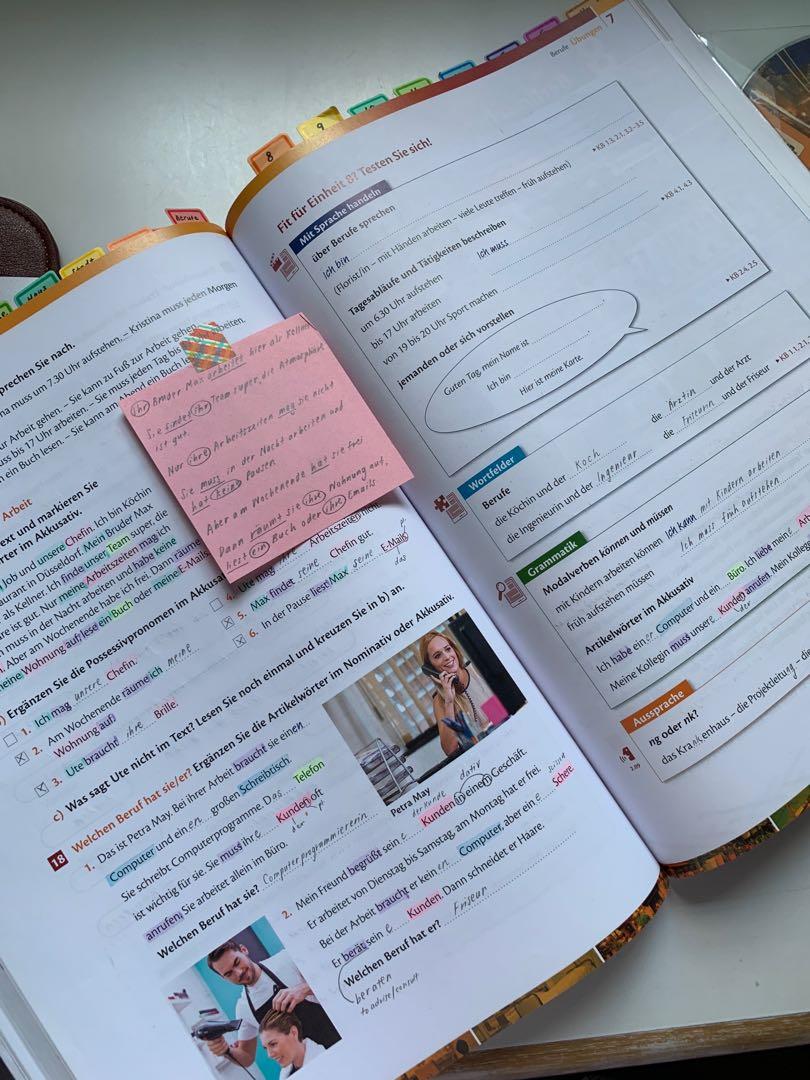 Studio 21 A1 German Textbook and Vocabulary Glossary LAG 1201/LAG2201, Hobbies & Toys, Books ...