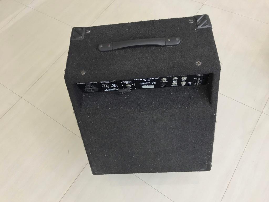 SWR WorkingPro 12 bass combo amp 200watt good condition, Hobbies & Toys ...
