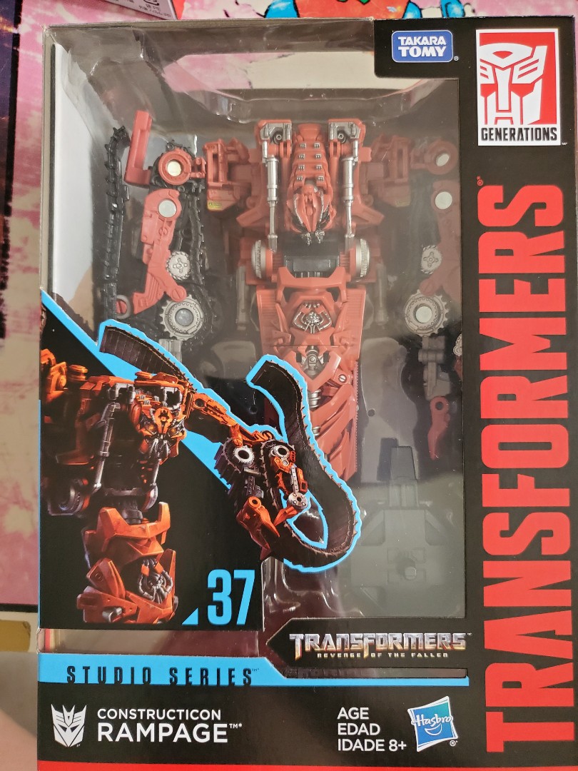 TRANSFORMERS STUDIO SERIES 37 RAMPAGE, 興趣及遊戲, 玩具 & 遊戲類 - Carousell